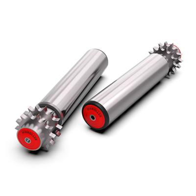 High Torque Conveyor Roller with Double Sprocket for Heavy Load Conveying