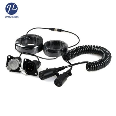 Cina Sicurezza 7 Pin Car Reverse Camera Cable per i rimorchi/autopompe antincendio/grandi camion in vendita