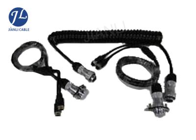 Cina Waterproof Cctv Camera Extension Cable 5 Pin Female To Female Trailer in vendita