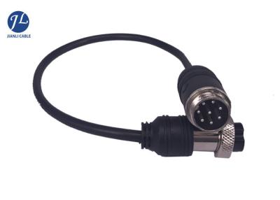 Cina Protezione del sistema della videocamera di sicurezza di GX16 7 Pin Aviation Cable For Bus singola in vendita