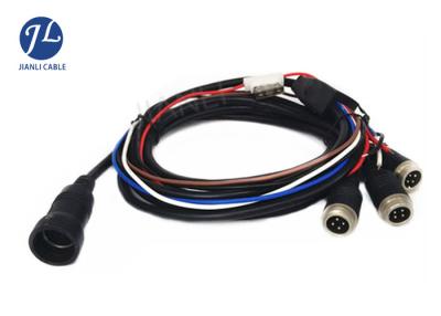 China 13 gravador de vídeo do carro de Pin To 4 Pin Mini Din Extension Cable For 4M-20M PU Jacket à venda