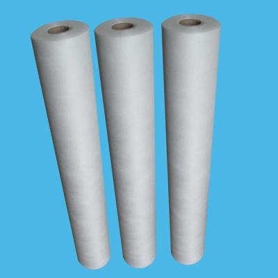 Chine Tapis non-tissé de fibre de verre de haute résistance blanche de couleur utilisé pour le séparateur de batterie à vendre