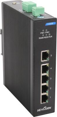 Cina Commutatore non gestito del porto di Ethernet 5 di Dinrail, livello industriale - 4 progettano il commutatore non gestito di gigabit del porto 0.55Kg 5 in vendita