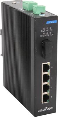 Cina Commutatore di gigabit di FX poe di Ethernet 5 del porto di rete di megabit industriale TX del commutatore 4 & di 1 megabit in vendita