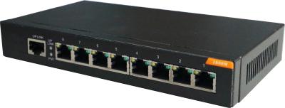 Cina commutatore non gestito di gigabit di 8 porti, 8 memoria di transito del commutatore 196KB di Ethernet del porto di gigabit RJ45 in vendita