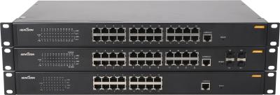 Cina 24 commutatori non gestiti di Ethernet dell'installazione 3.05Kg dello scaffale del commutatore di rete di gigabit del porto 1U in vendita