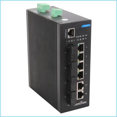 Китай переключатель 4 * 100 гигабита 10 портов низкопробные TX + 4 * 100 низкопробные FX + основание 2 * 100/1000 - TX 19.6Gbps продается