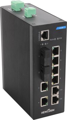 Cina Commutatore diretto di Ethernet con porto a fibra ottica, 10 coda di priorità del commutatore di rete di gigabit 4 in vendita