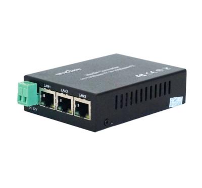 Cina 3 RJ45 commutatore di rete a fibra ottica di Access del porto di FX del commutatore di rete di aziende dei porti 100M 2 in vendita