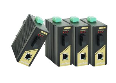 Cina commutatore di rete non gestito di FX di 1 del porto commutatore industriale di Ethernet, di 1 megabit TX e di 1 megabit in vendita