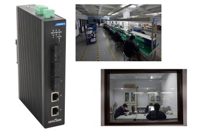 Cina Si raddoppia il commutatore ridondante di Ethernet di gigabit del porto dell'input di potere 5 2 megabit TX + porti di FX di 3 megabit in vendita