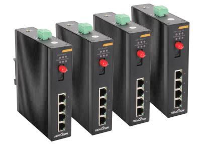 Cina Il commutatore veloce di Ethernet di gigabit della ferrovia di baccano, 5 port il commutatore di rete porto di FX di 1 gigabit in vendita