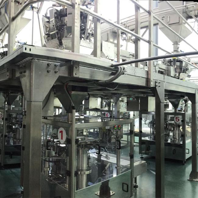 High Sensitivity 380V Bag In Bag Packaging Machine Horizontal View