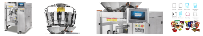 Automatic plastic bag sealing machine operational view