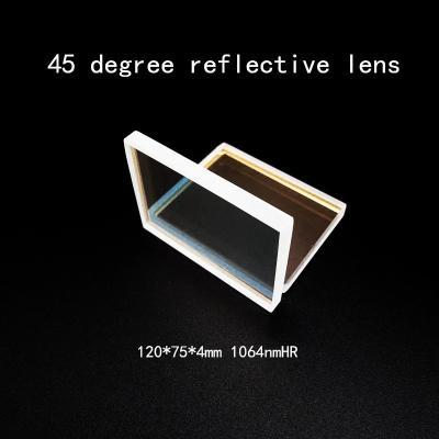 China Würfelförmiges Rechteck 45 Grad-reflektierende Linse 1064nmHR H-K9L 120*75*4mm zu verkaufen