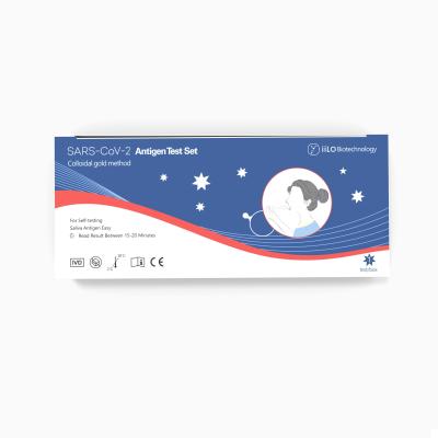 China Test-Haus Kit Self Test Oral Version der Klassen-III schnelles des Antigen-SARS-CoV-2 2 Jahre der Haltbarkeitsdauer-Australien zu verkaufen