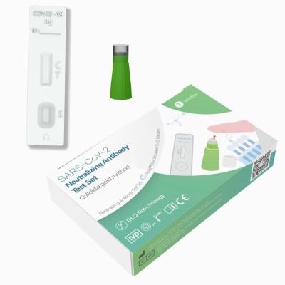 China CER 15-20 Minuten-Antigen-Haupttest Kit Plastic Neutralizing Antibody zu verkaufen
