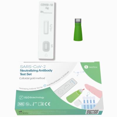 China iiLO SARS-CoV-2 Antigen Home Test Kit 1 Test/Box Neutralisierender Antikörper zu verkaufen
