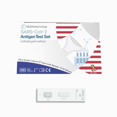 China Speichel-Beispielselbsttestkollektor Malaysia des Antigen-SARS-CoV-2 gesetzter 1 Test/Kasten zu verkaufen