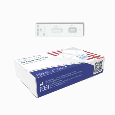 China Antigen-gesetzter Speichel-Beispielselbsttestkollektor Malaysia der Klassen-III 15-20 der Minuten-SARS-CoV-2 1 Test/Kasten zu verkaufen