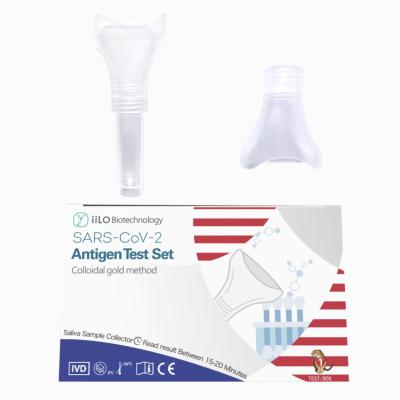 China Speichel-Beispielselbsttestkollektor Malaysia der Klassen-III Plastik-des Antigen-SARS-CoV-2 gesetzter 1 Test/Kasten zu verkaufen