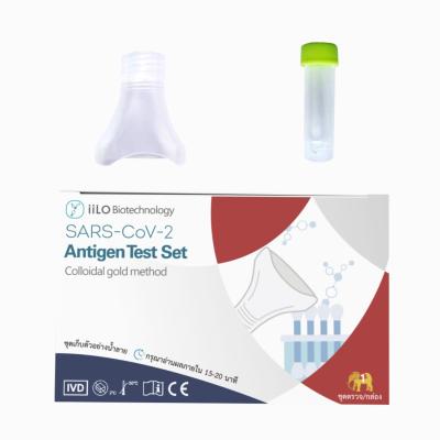 China Antigen-gesetzter Speichel-Beispielselbsttestkollektor Thailand iiLO Fabrikpreis-SARS-CoV-2 1 Test/Kasten zu verkaufen