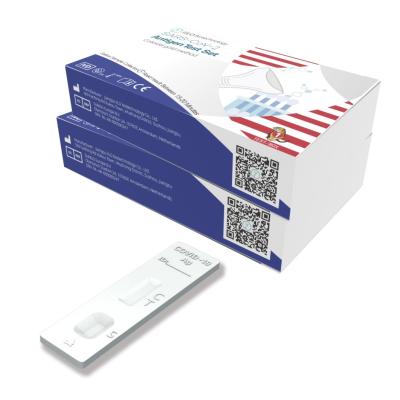 Cina Prova di prova d'autoverifica Kit Malaysia SARS-CoV-2 dell'antigene della saliva del CE in vendita