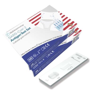 Cina Accuratezza di plastica di Kit Malaysia 99% della prova dell'antigene della saliva in vendita