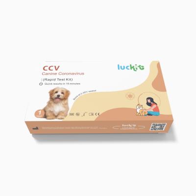 China Luckit Canine Coronalvirus CCV PET DOG Test Kit Fast Reaction Rapid Class I zu verkaufen