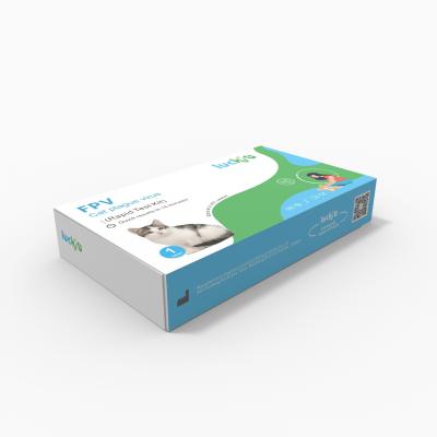 China Class I Feline Plaguevirus FPV PET CAT Test Kit Fast Reaction Rapid Factory Price Easy Operation 5-15 Minutes zu verkaufen