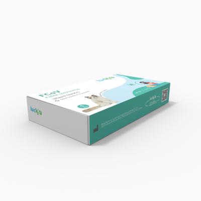 China Class I Feline Coronavirus FCoV PET CAT Test Kit Fast Reaction Rapid Factory Price Easy Operation 5-15 Minutes zu verkaufen