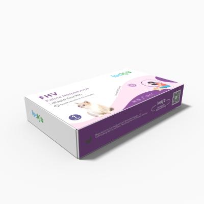 China 5-15 Minutes Feline Herpesvirus FHV PET CAT Test Kit Fast Reaction Rapid Class I zu verkaufen