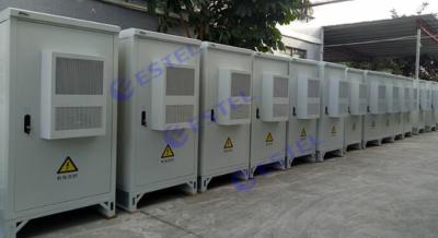 China Dustproof 34U IP65 Weatherproof Telecom Enclosure for sale