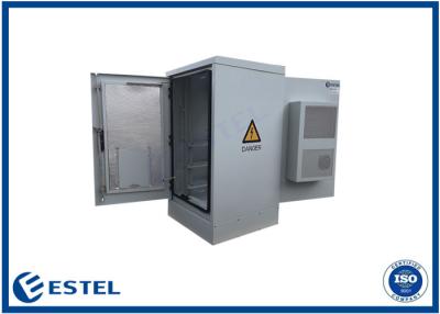 Κίνα 500W IP55 διπλό γραφείο 20U τηλεπικοινωνιών πορτών υπαίθριο 19 συνημμένα ραφιών ίντσας προς πώληση