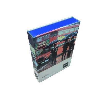 Chine Magnum Londres 36 Cartes postales professionnelles 0,42 mm Papier d'art brillant 4C/0C Cartes postales imprimées avec boîte et plateau à vendre