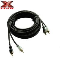 Quality Gold Plated 2 RCA Audio Cable male to male For Stereo Speaker Or Subwoofer Connector Type None for sale