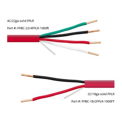 Quality LSZH 8c Fire Alarm Cable with Thermoplastic Outer Sheath and Silicon Rubber for sale