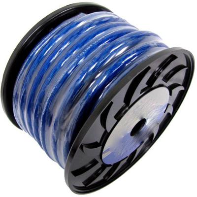 Cina SAE J1128 Standard 8AWG Cablo di alimentazione audio per auto rosso trasparente con certificato ISO9001 in vendita