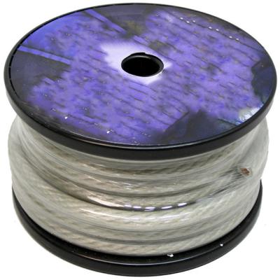 Cina SAE J1128 Standard 8AWG Cablo di alimentazione audio per auto rosso trasparente con certificato ISO9001 in vendita
