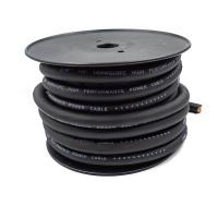 Quality 1/0 AWG Oversize Gauge 4/0 GA Car Audio OFC Power Cable Soft Touch Flexible PVC Jacket for sale