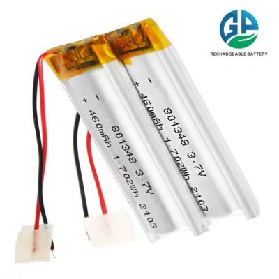 Chine Approuvé par le KC Lipo batterie 3.7V 460mah 801348 batterie polymère Li-ion batterie lithium batterie polymère à vendre