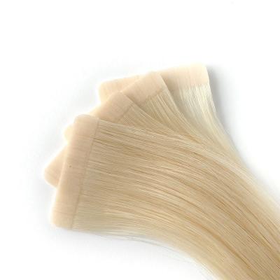 중국 인머리 사전 결합 스타일 원시 금발 색상 100% 유럽 테이프 판매용