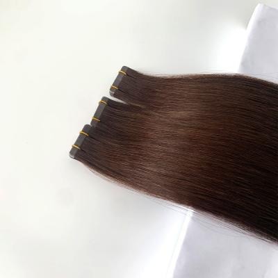 Chine 20 pouces de ruban adhésif Remy cheveux bruts 100 cheveux humains 24 26 28 pouces pour le paiement initial à vendre