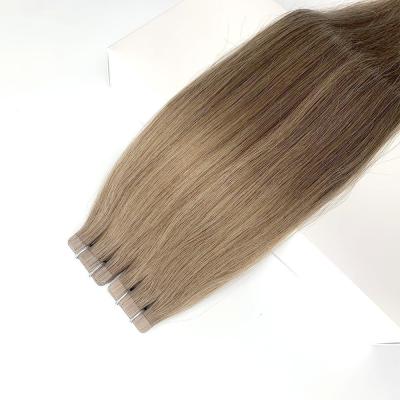 Chine Double bande de cheveux russes dans les extensions de cheveux dans Remy Hair Muti-Color à vendre