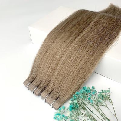 Chine Double bande de cheveux russes dans les extensions de cheveux dans Remy Hair Muti-Color à vendre