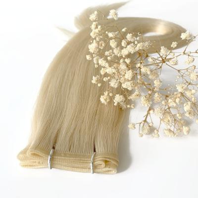 Chine Cheveux humains à double traction Invisible Tissus plats Stylus droit Garantie de retour de 30 jours à vendre