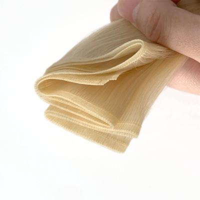 Chine Cheveux humains à double traction Invisible Tissus plats Stylus droit Garantie de retour de 30 jours à vendre