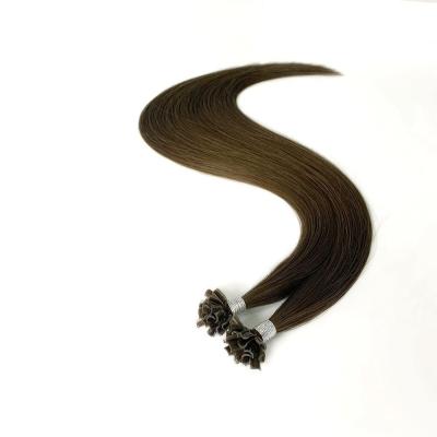 중국 두 배로 당겨진 U 끝 인적 레미 헤어 엑스턴스 케라틴 전 결합 비율 UT-23502 판매용