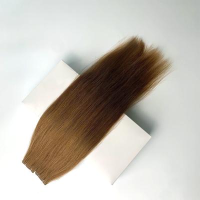 Chine Injection sans couture Double bande naturelle dans les extensions de cheveux 20 pouces texture droite à vendre