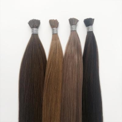 중국 100% 인적 머리카락 연장품 레미 러시아 I-Tip Muti-Color 만족을 보장합니다 판매용